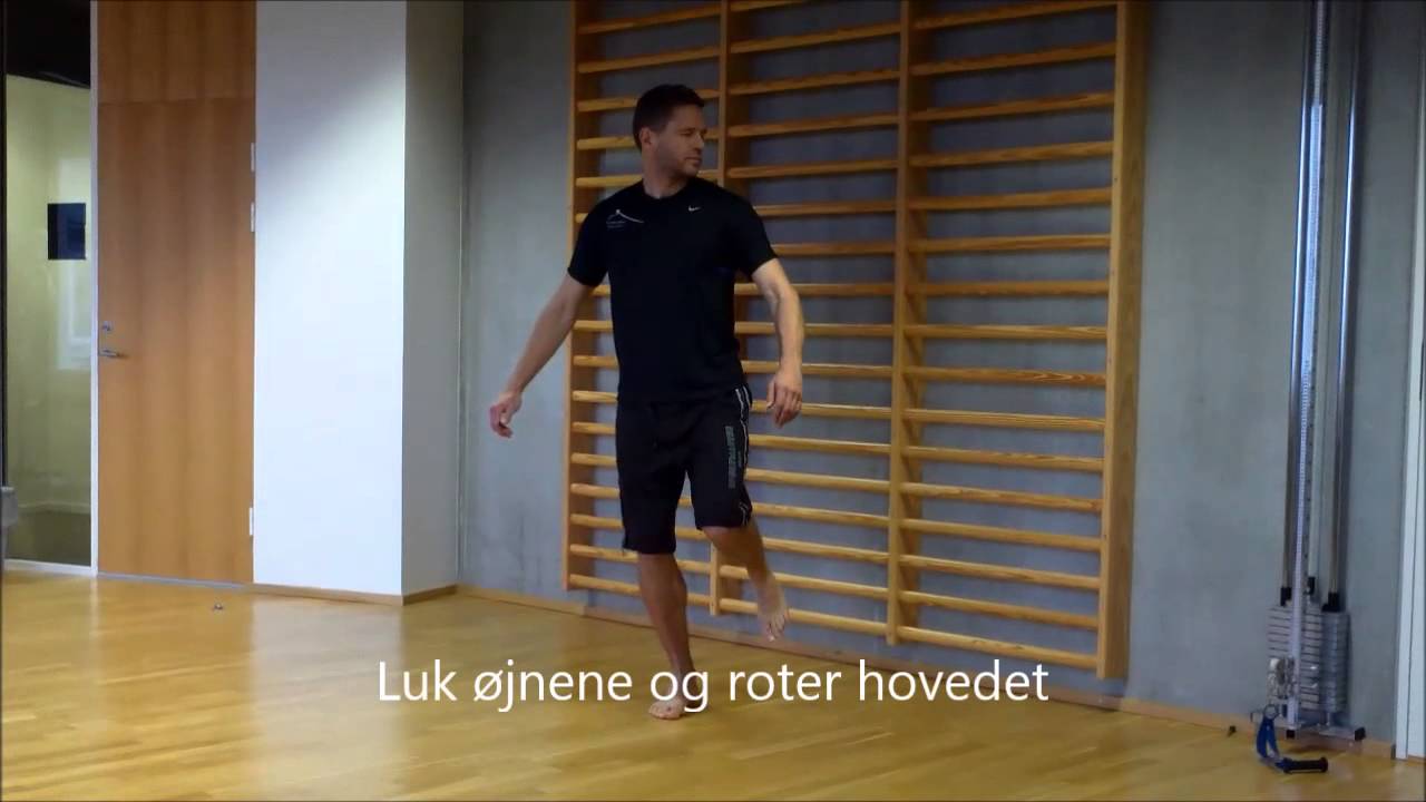 Simple balanceøvelser. Lær at træne din balance